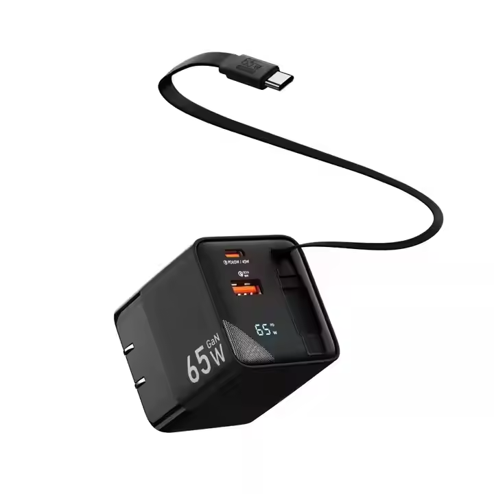 65W PD Super Fast Charge Wall Charger New Technology GaN PPS Type C ...