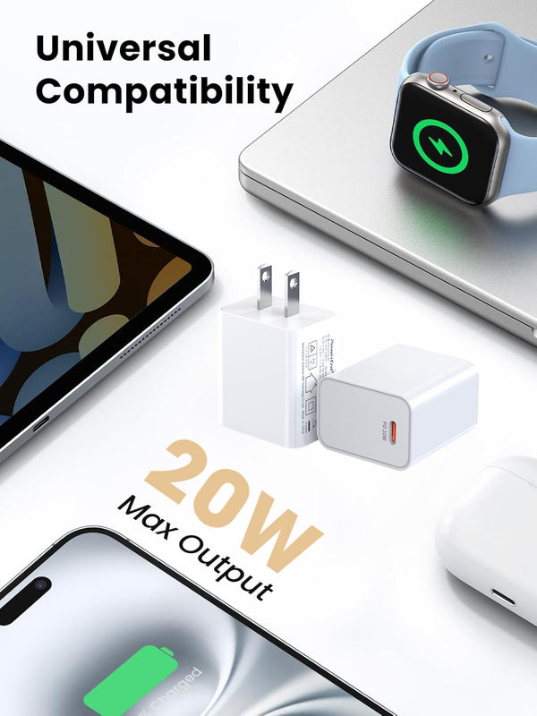 20W PD Wall Charger US Plug For Phones | Sunray AI Tech
